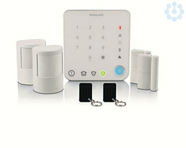 Honeywell Home Funk-Alarmanlage-Set ActivLink, vorkonfiguriert, weiß ...