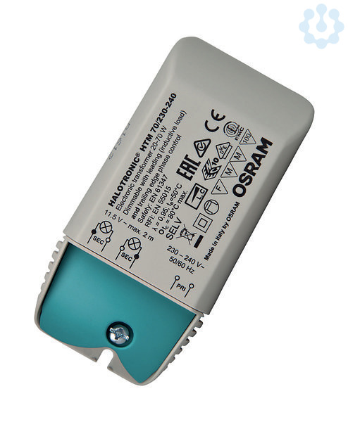 Elektronischer Trafo 70W Halotronic Mouse sec.12V abgerundet online ...
